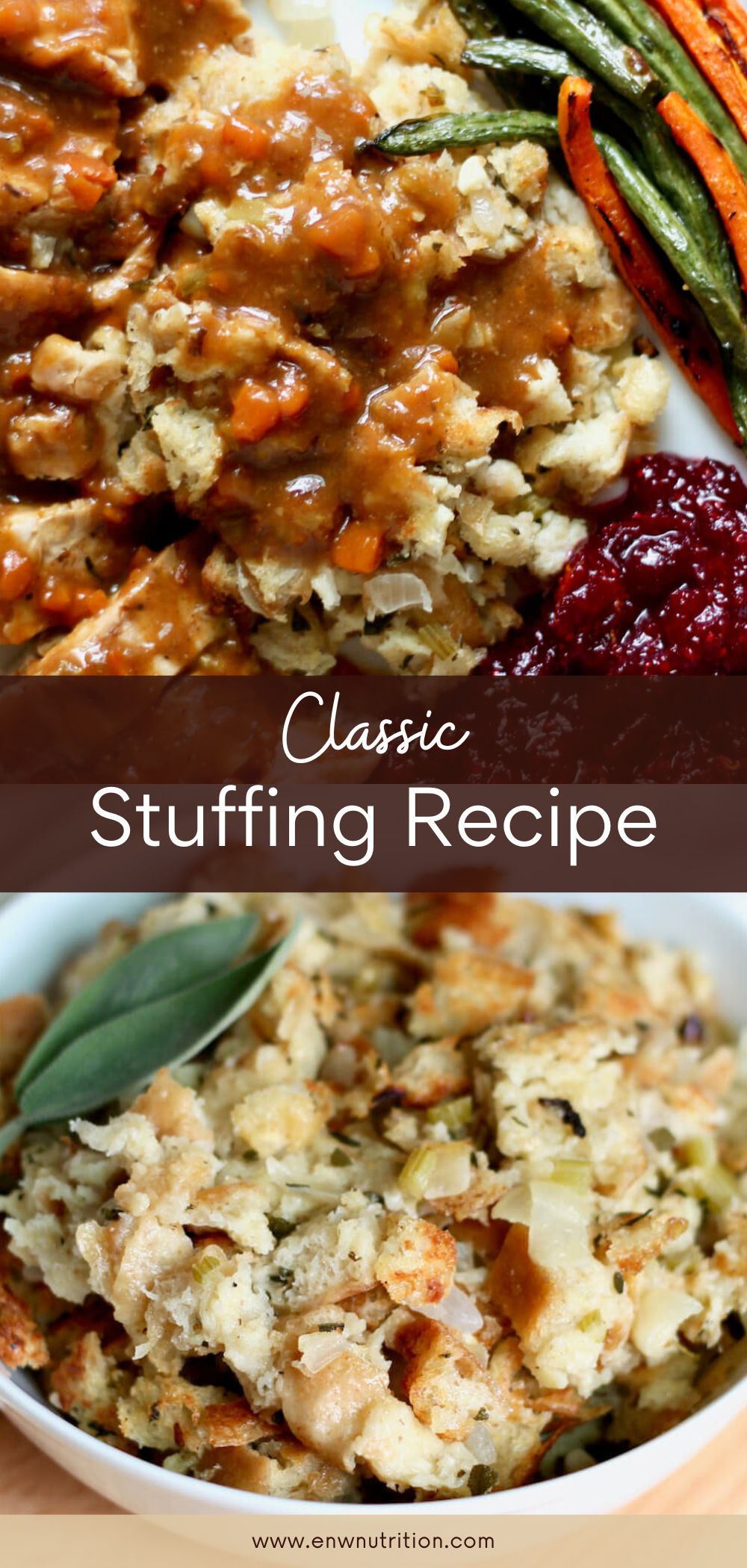 Sourdough Bread Stuffing - Everyday Homemade
