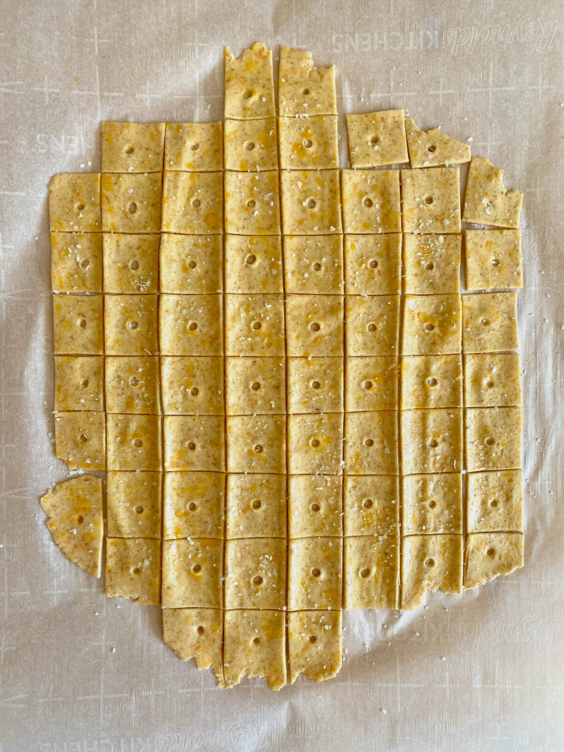 Sourdough Discard Cheese Crackers - Everyday Homemade