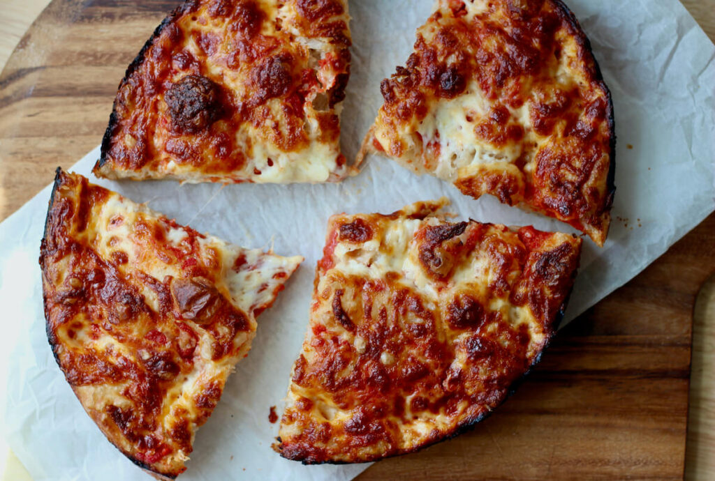 Sourdough Focaccia Pizza - Everyday Homemade