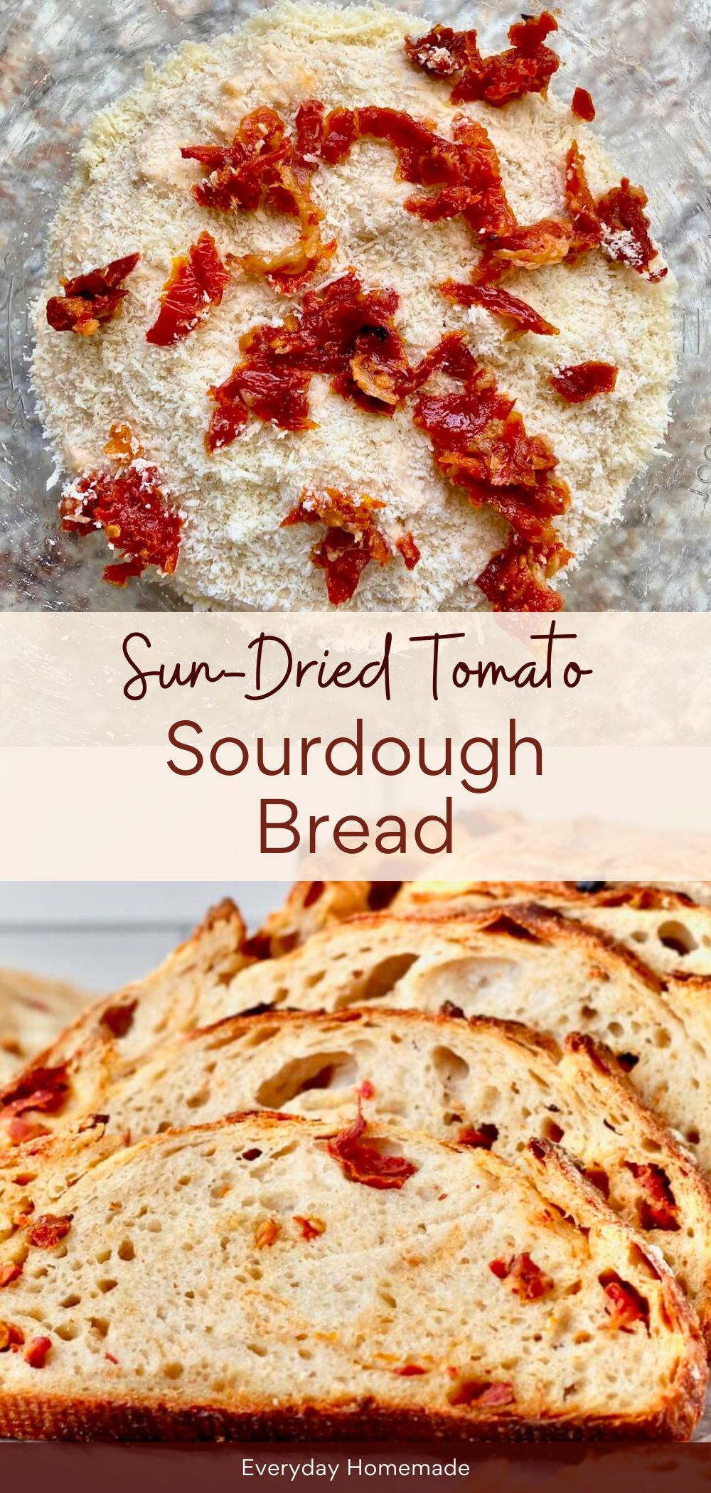 Sun-Dried Tomato Sourdough Bread (with Roasted Garlic & Parmesan ...